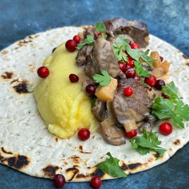 Buy Swedish suovas smoked reindeer steak - 1-3 delivery all over Sweden ...