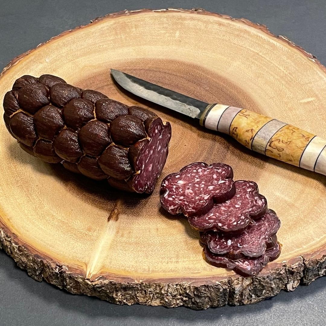 Buy cold smoked reindeer sausage - Home delivery throughout Sweden ...